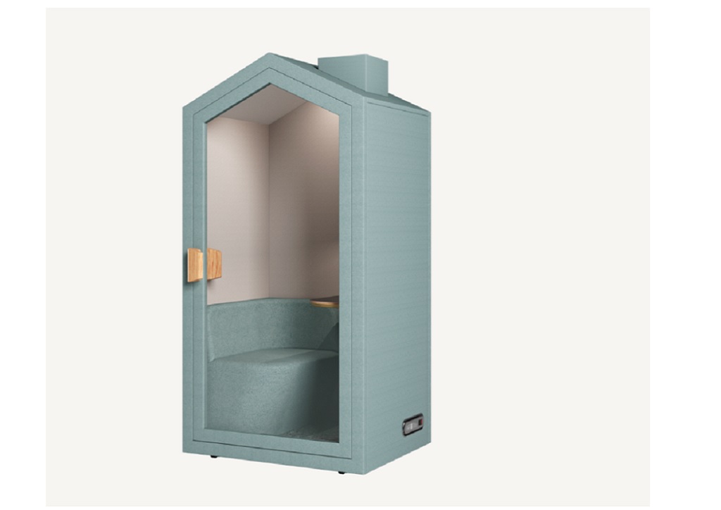 Beach Hut Single-Person Workspace Pod - Leicester Office Furnishers